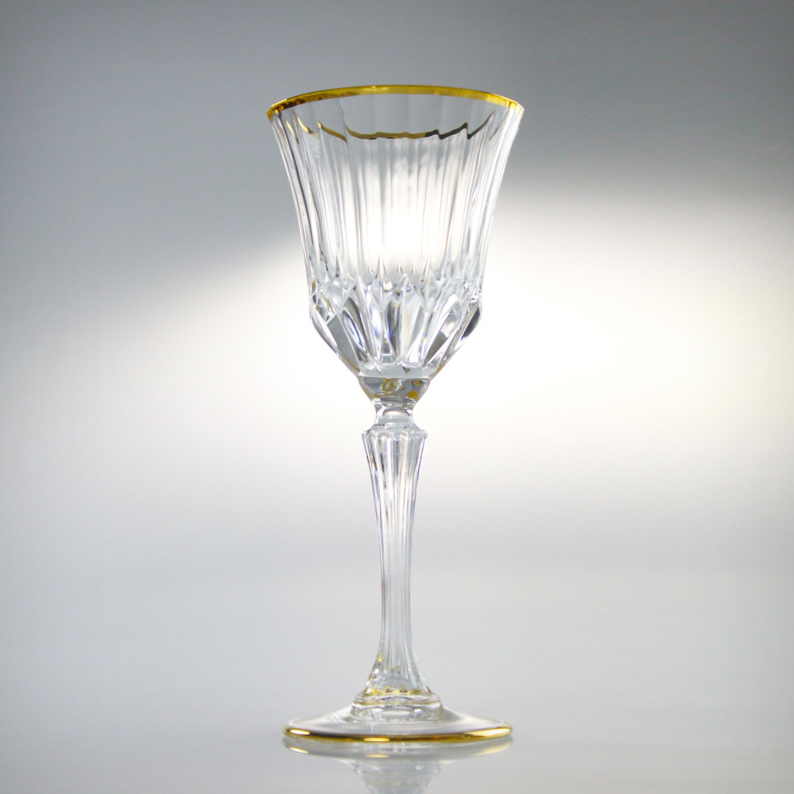 Calice Vino Bianco Adagio Filo Oro (25x cesta) - LUXURY NOLEGGIO