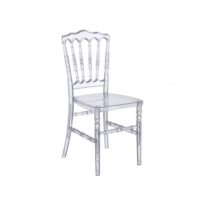 Sedia Parigina Trasparente pvc - LUXURY NOLEGGIO
