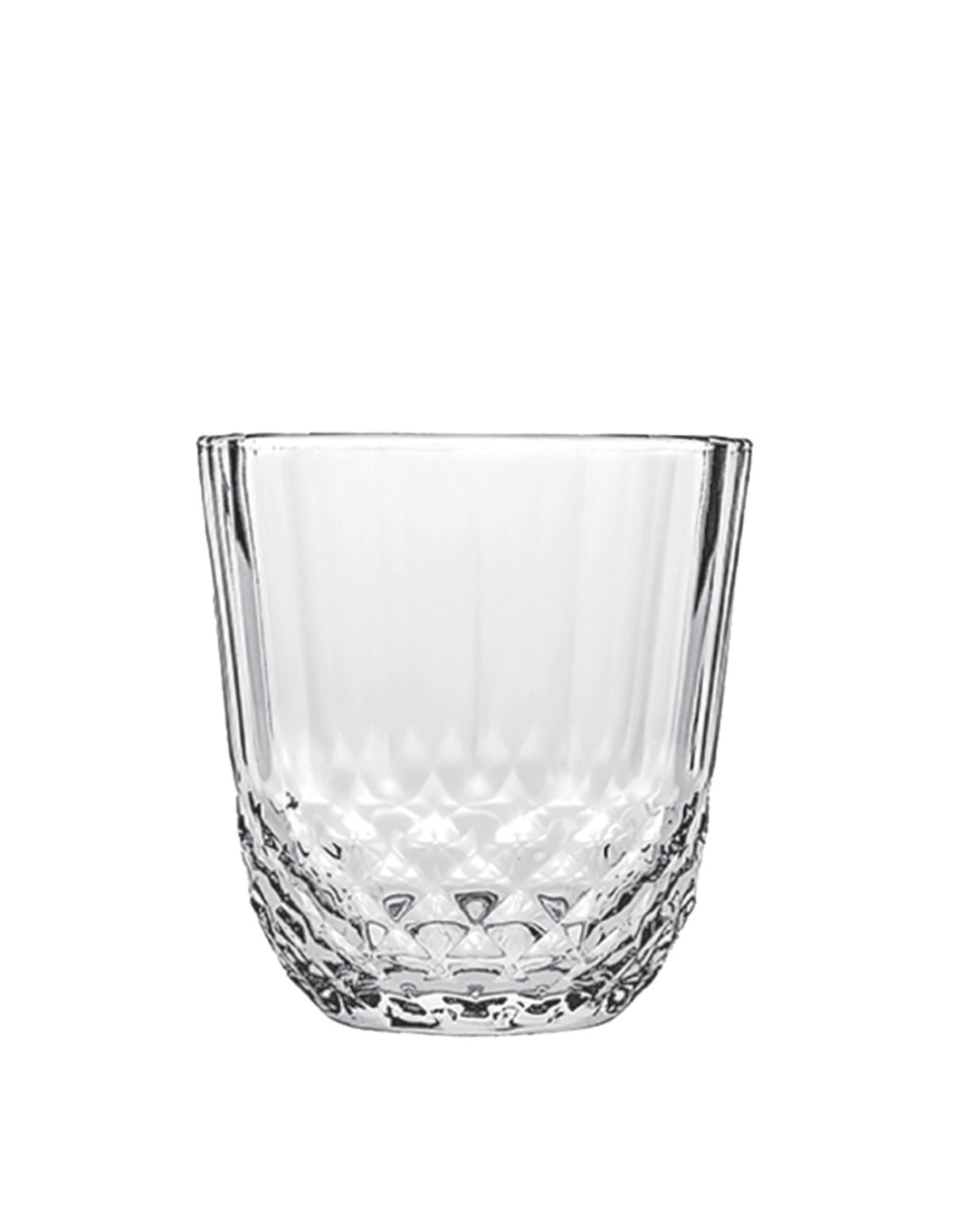Bicchiere Tumbler Acqua Diony Trasparente (25x cesta) - LUXURY NOLEGGIO